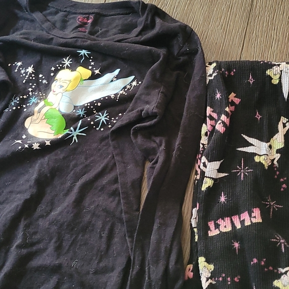 Disney | Intimates & Sleepwear | Diney Pajamas Tinker Bell | Poshmark